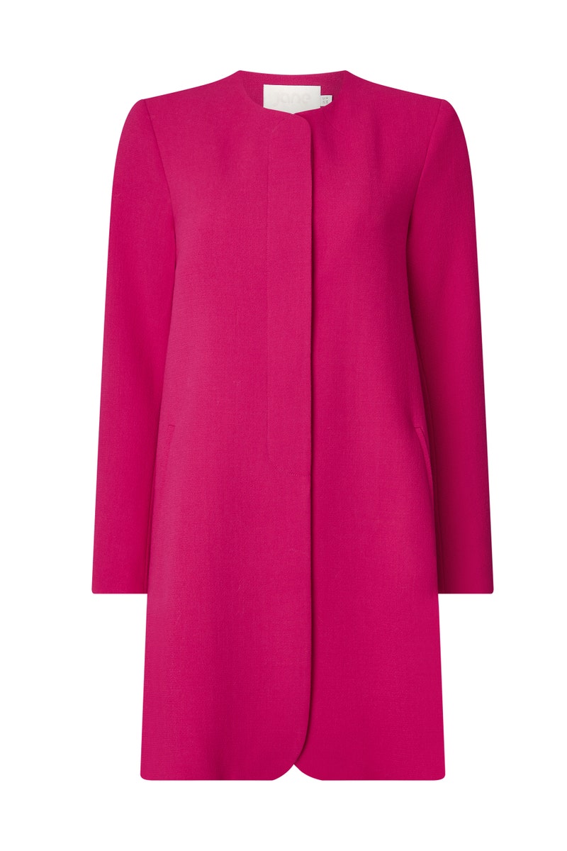 Redgrave Coat - Cherry Red – Jane Atelier