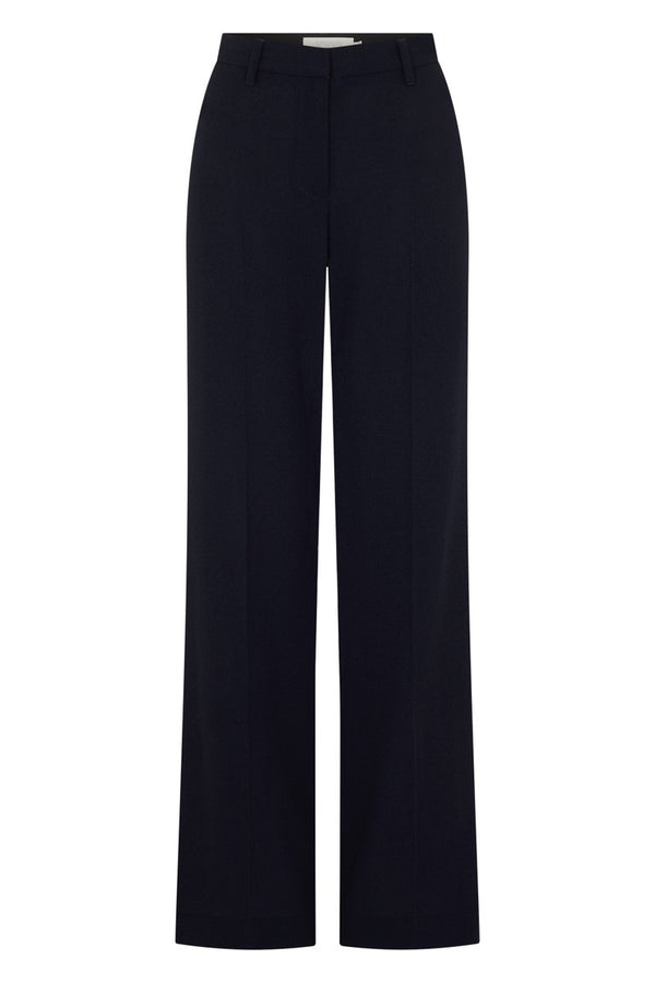 Nave Wool Trousers - Navy – Jane Atelier